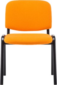 Konferenční židle Ken V2 látka – oranžová