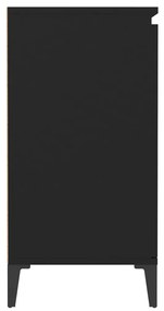 Příborník Lucius - 60x35x70 cm | černý