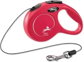 Flexi Classic XS lanko 3m červené / Vodítko
