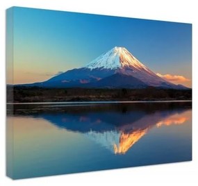 Obraz na plátně, Japonská sopka hora Fudži - 60x40 cm