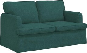 Set pohovek 2 ks Tmavě zelená textil 3407519