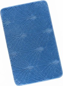 Koupelnová předložka před vanu 60x100cm chrpa tmavě modrá