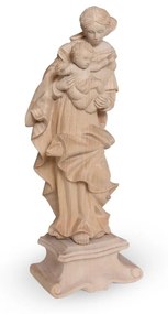 Dřevěná socha P. Maria s Jezulátkem 35 cm