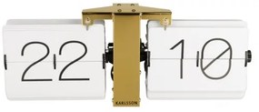 Designové překlápěcí hodiny KA5601WH Karlsson 36cm