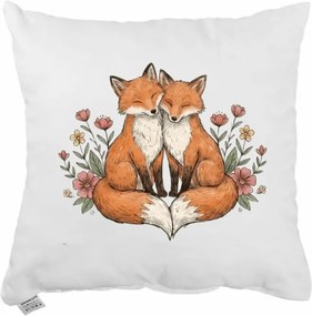 Dekorační polštář Fox Love 40x40 cm EMI
