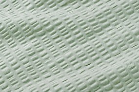 Krepové povlečení Jednobarevné - světle zelené Velikost: 140 x 200 + 70 x 90
