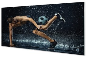 akrylový obraz Míč Rain Man 125x50 cm