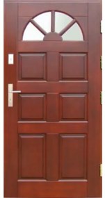 Archo - Venkovní vchodové dřevěné dveře Masivní D-27 105067