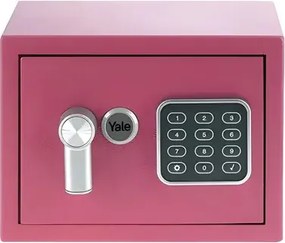 Yale YSV 170 DB2 P růžová / Trezor / Digitální klávesnice / 3,8 l / Oc