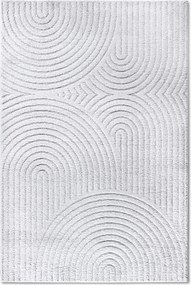 ELLE Decoration, Kusový koberec New York 106203 White, 80x120, bílá, chodba / předsíň
