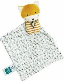 Doudou Dárková sada - Liška s dečkou z BIO bavlny 20 cm / od 0 let