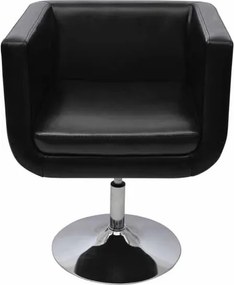 vidaXL Barové židle 2 ks umělá kůže [160440] Barva: Černá