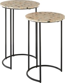 Kulaté odkládací stolky v sadě 2 ks ø 38 cm Halle – Premier Housewares