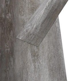 Nesamolepicí PVC podlahová prkna 4,46 m² 3 mm pruhované dřevo,  146588