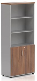 Kancelářská skříň Komfort, 80x38,5x183,5 cm, dveře 2/5  S582 11