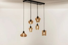 Závěsné svítidlo nad stůl Luce De Georgia Champagne