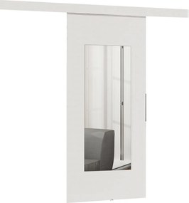 Posuvné dveře Meralia VII 80 (jasan tmavý + jasan tmavý + zrcadlo)