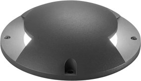 FAN LED-GROUND-R2 Venkovní svítidlo LED GROUND antracit, hliník, 12 W, 1460 lm, CCT, IP65, 21 x 5,4 cm 24V - FANEUROPE