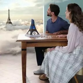 Ravensburger 3D Puzzle Iconics: Eiffelova věž (Noční edice) / 216 dílk