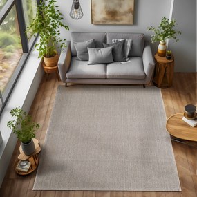 Ayyildiz, Kusový koberec Loom 4300 Brown, 80x150, hnědá, obývací pokoj