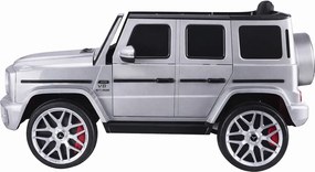 LEAN CARS Elektrické autíčko Mercedes G63 S306-1 stříbrné