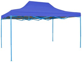 Skládací zahradní pavilon - různé typy - 2,9x4,25m - modrá - pavilon