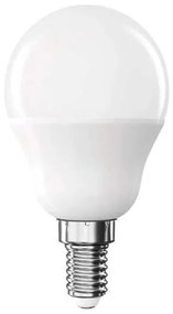 Žárovka LED E14 2,5W Classic Mini Globe bílá teplá EMOS ZQ1D11