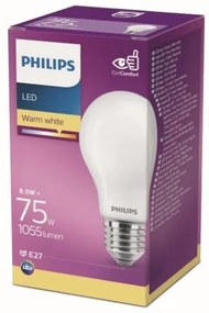 Philips ND_8-75W_A60 Skleněná žárovka Philips Classic LED E27 8,5W
