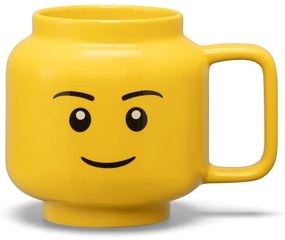 Žlutý keramický dětský hrnek 530 ml Head – LEGO®