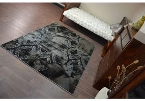 koberec VOGUE 093 Černá, hnědá velikost 160x220 cm | krásné koberce cz