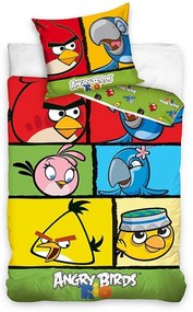 Povlečení Angry Birds Rio kostky 140/200