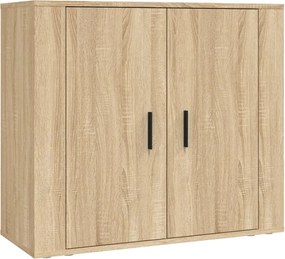 Skříň highboard dub sonoma kompozitní dřevo 3185362