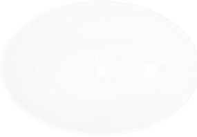 vidaXL Luxusní keramické oválné umyvadlo - 40 x 33 cm - [140674] Barva: Bílá
