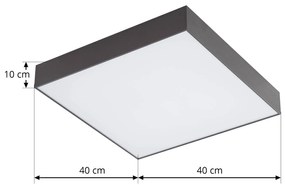 Lucande Leicy LED stropní RGB color flow 40cm
