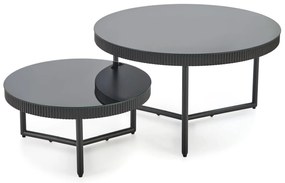 Konferenční stolek Cosmo 60 cm černý