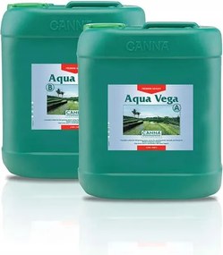 Hnojivo Canna Aqua Vega 2x10L – pro růst a hydroponické pěstování
