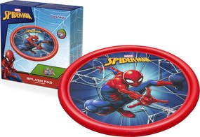 LEAN Nafukovací hrací podložka s fontánou Spiderman 165 cm Bestway 98792