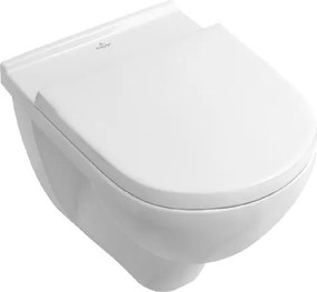 Villeroy & Boch O.novo - Závěsné WC se sedátkem SoftClose, Combi-Pack, s CeramicPlus, bílá 5660H1R1