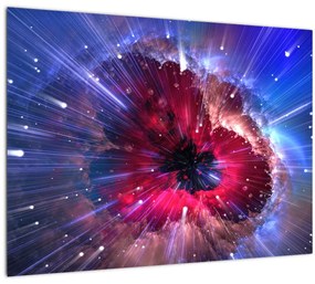 Skleněný obraz - Energie vesmíru (70x50 cm)