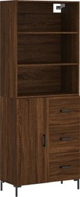 vidaXL Skříň highboard 69,5 x 34 x 180 cm kompozitní dřevo [3189452] Barva: dub sonoma