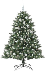 Umělý vánoční stromeček Zelená 150 cm PVC, plast a ocel 3395224