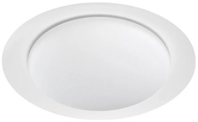 Linea Light 8280 Crew_1, stropní svítidlo s bílým límcem, 22W LED 3000K, prům. 47cm