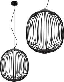 Toolight - LED závěsné stropní svítidlo APP967-1CP, černá, OSW-06110