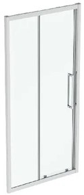 Ideal Standard i.Life - Posuvné sprchové dveře, dvoudílné, 1000 mm, silver bright/čiré sklo T4941EO