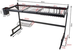 Verk Group Velké příbory s odkapávačem v myčce nádobí