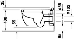 DURAVIT STARCK 3 SensoWash WC závěsné, bílá, 2226590000