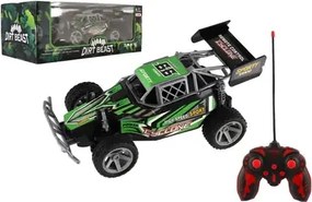TEDDIES RC auto Buggy zelené / 27 MHz / 23 cm / Plast / Baterie nejsou