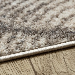 Dywany Łuszczów, Kusový koberec Fusion 9612 cream/beige, 140x190, béžová, kancelář