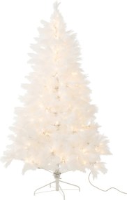 Bílý nadýchaný vánoční strom Boho Pampa 400 LED – 132*132*210 cm