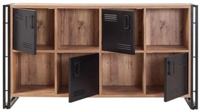 Designový regál Ilaria 164 cm borovice